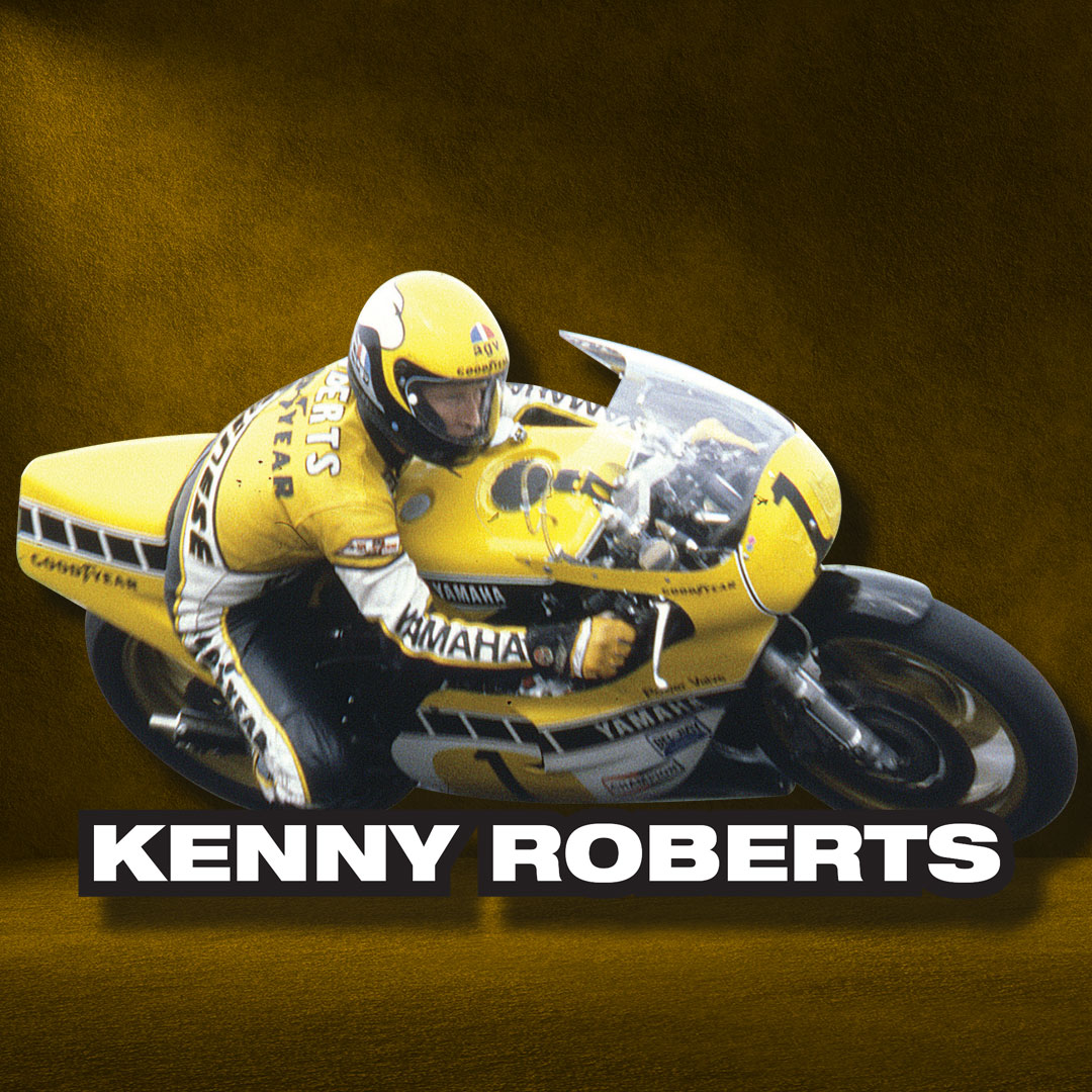 Kenny Roberts Sticker – Road Racing Ireland