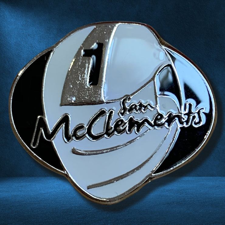 Sam McClements Pin Badge – Road Racing Ireland