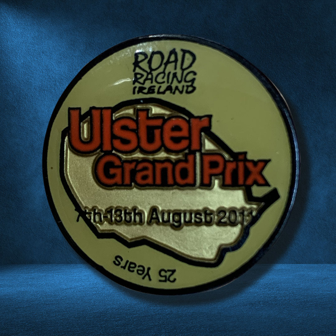 Ulster Grand Prix 2011 Race Pin Badge – Road Racing Ireland